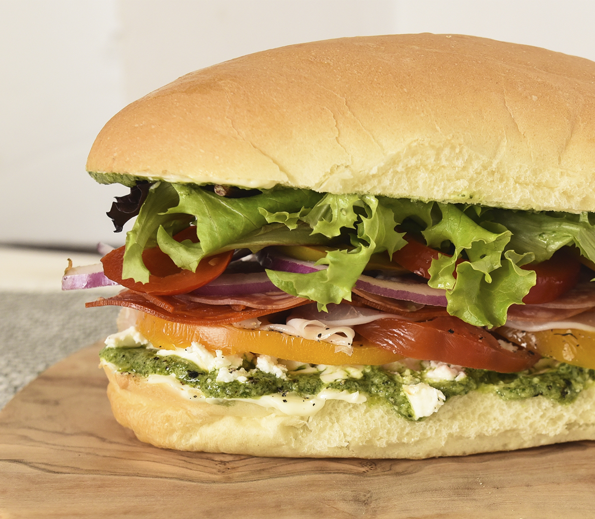 Loaded Deli Sandwich - Armanino Foodservice