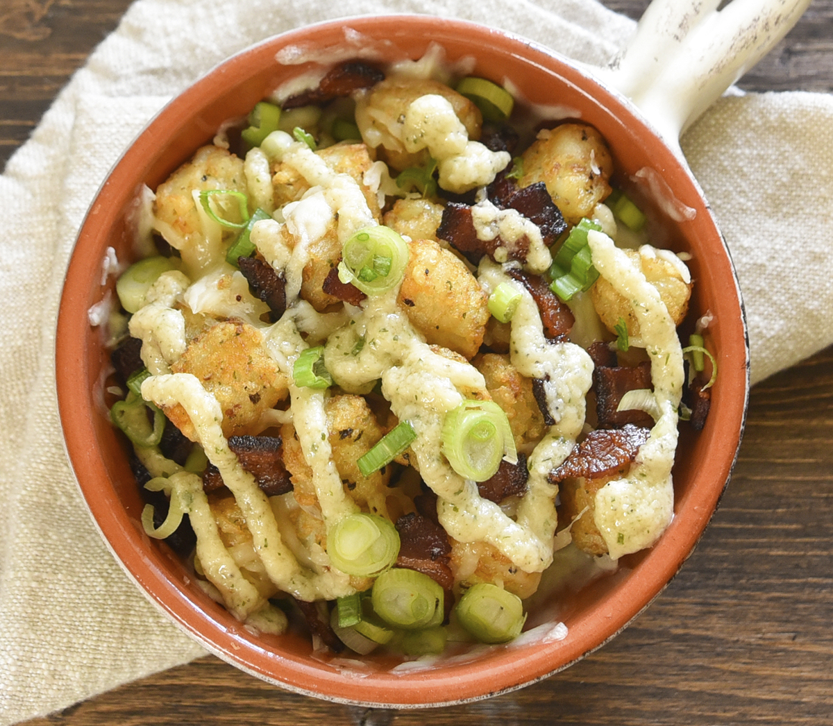 Loaded Tater Tots - Armanino Foodservice